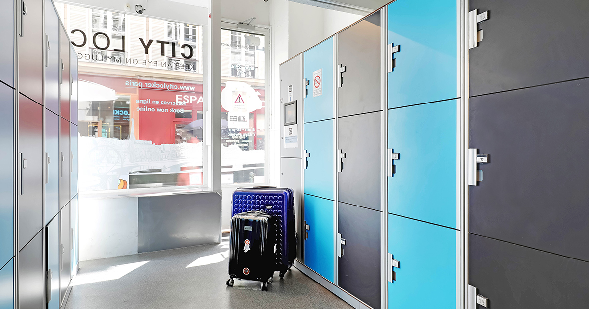 Gare st Lazare luggage locker - CITY-LOCKER®